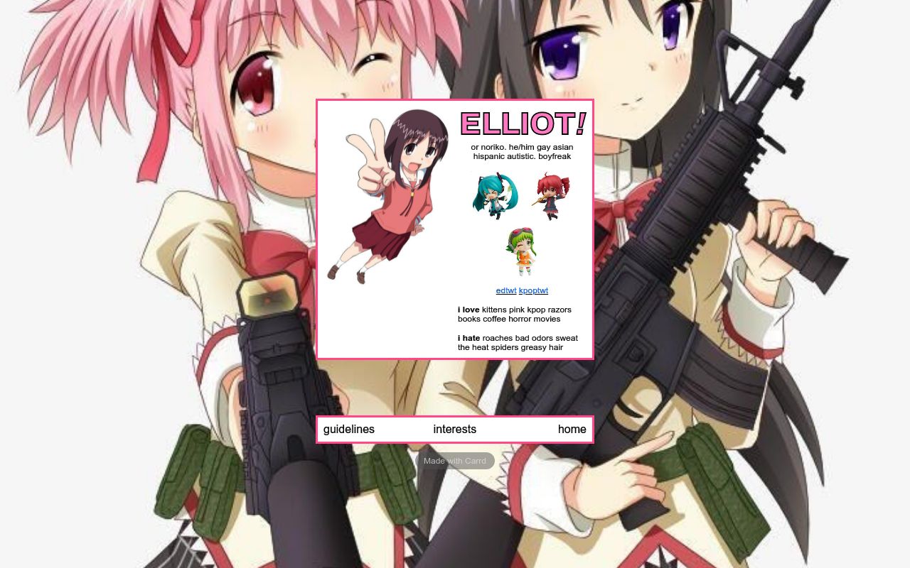 elliot's site!